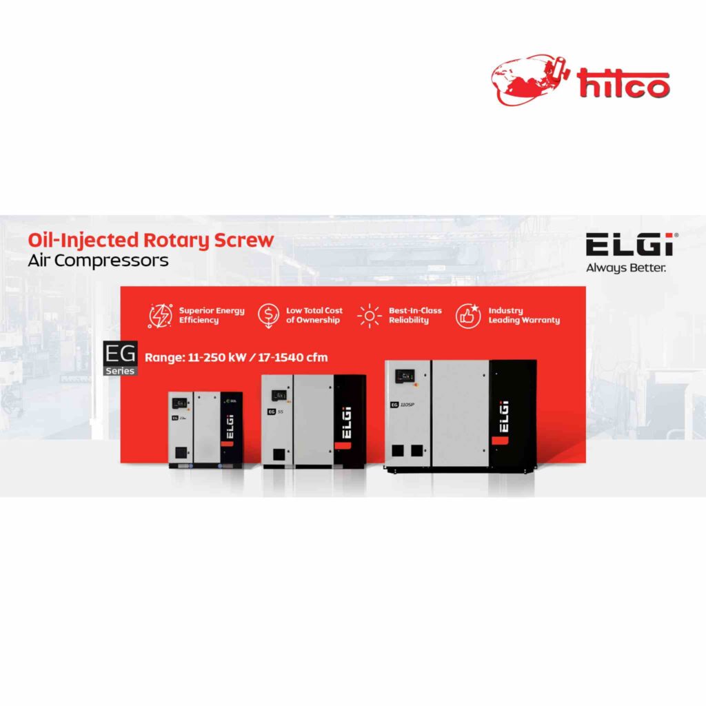 Buy EQ Series Screw Compressor Online in Nepal - Hitco